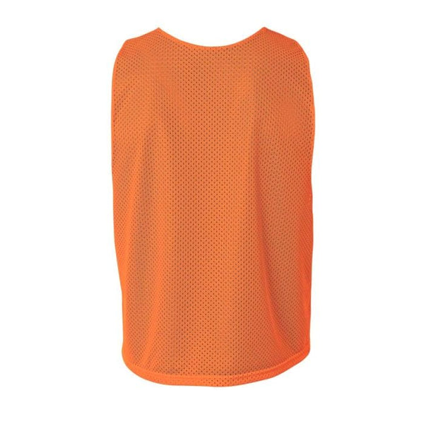 A4 Reversible Practice Pinnie Orange / White - Lacrosse Fanatic