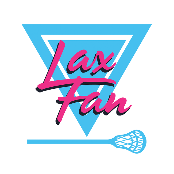 Lax Fan Original T-Shirt - "LF Vice" Design on White Shirt - Lacrosse ...