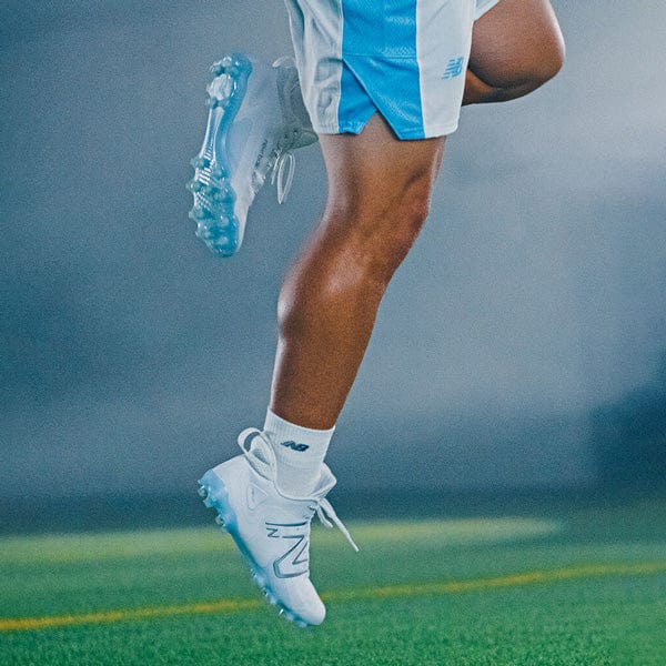 New Balance Freeze LX v4 Low Cleats - White - Lacrosse Fanatic